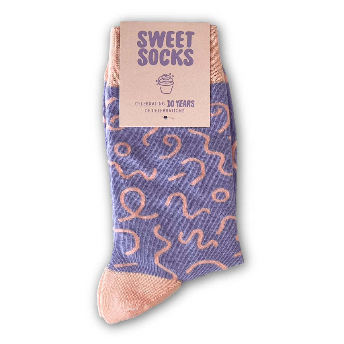 10th Anniversary Sweet Socks | Spongedrop